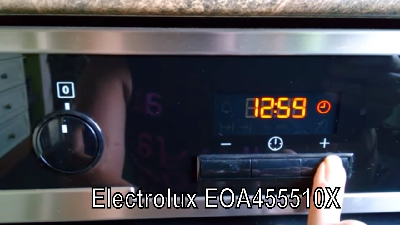 Пошаговое руководство по настройке часов на плите Electrolux | Советы ...