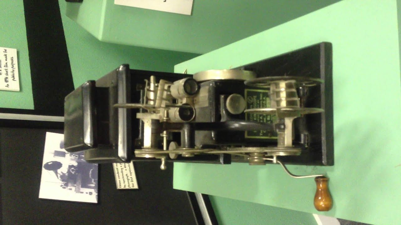 Edison Home Movie Projector 1910 - YouTube