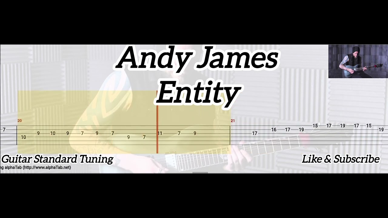 Andy James - Entity Tab Guitar - YouTube