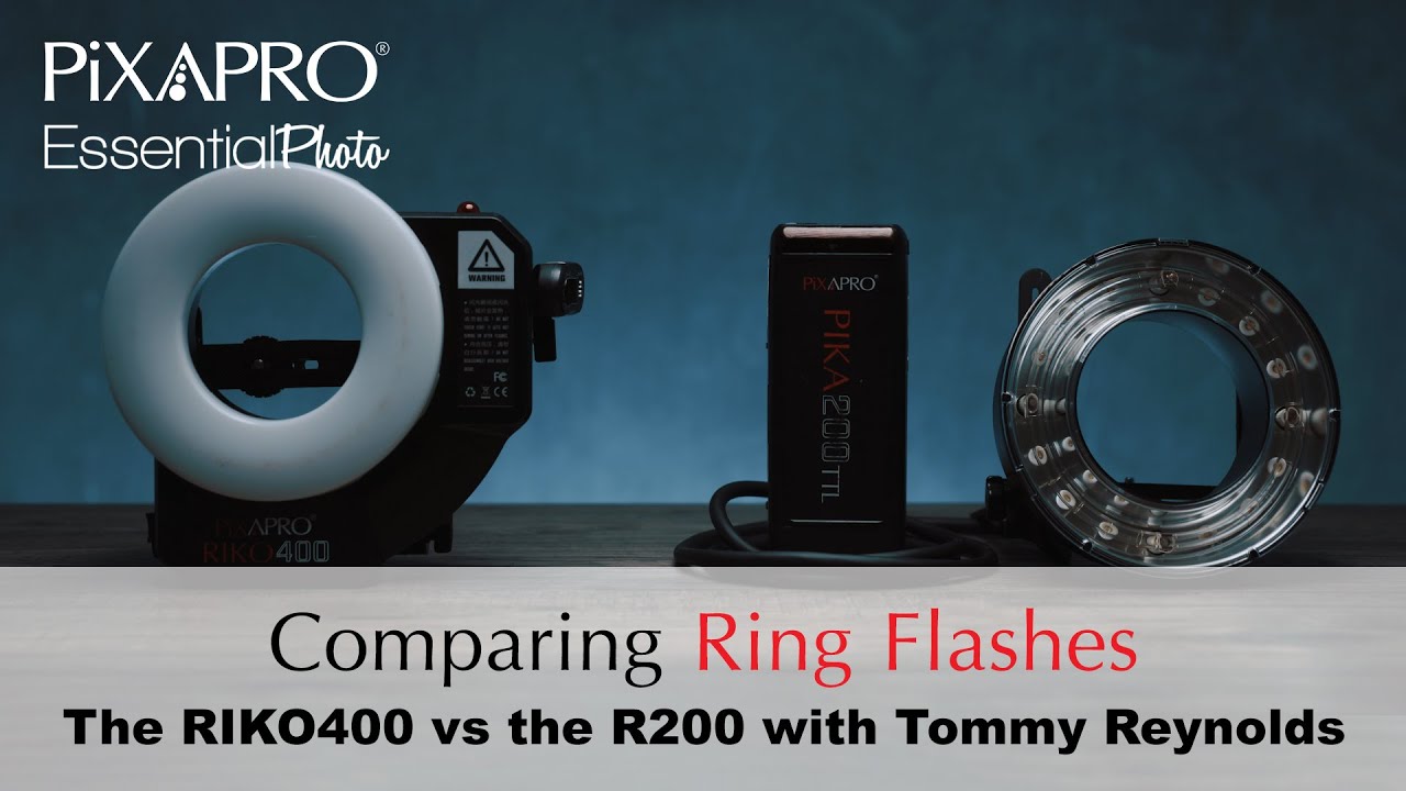 Comparing Ring Flashes - The Godox R200 with Tommy Reynolds - YouTube