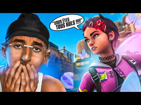ELLE M’INSULTE DE BOT ET JE LA HARD CARRY 😈