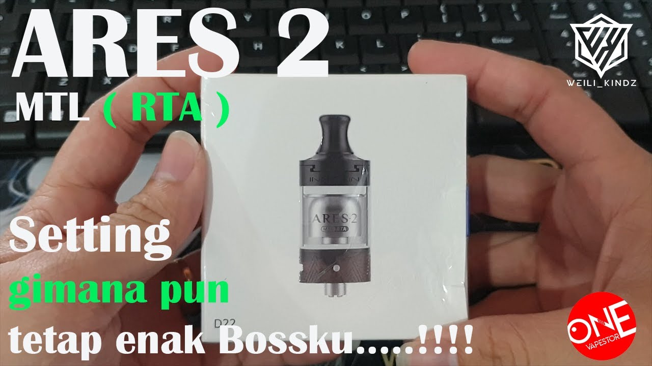ARES 2 MTL (RTA) REVIEW INDONESIA - YouTube