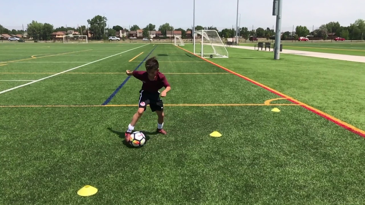 Mastering the Art of Dribbling: Three cone; long with change in ...