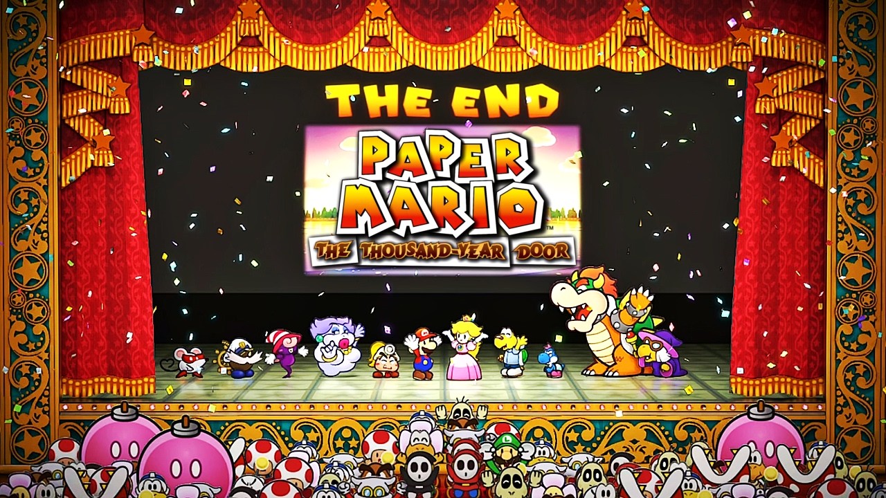 Paper Mario TTYD Ending + Credits (Nintendo Switch) | Game Playthrough ...