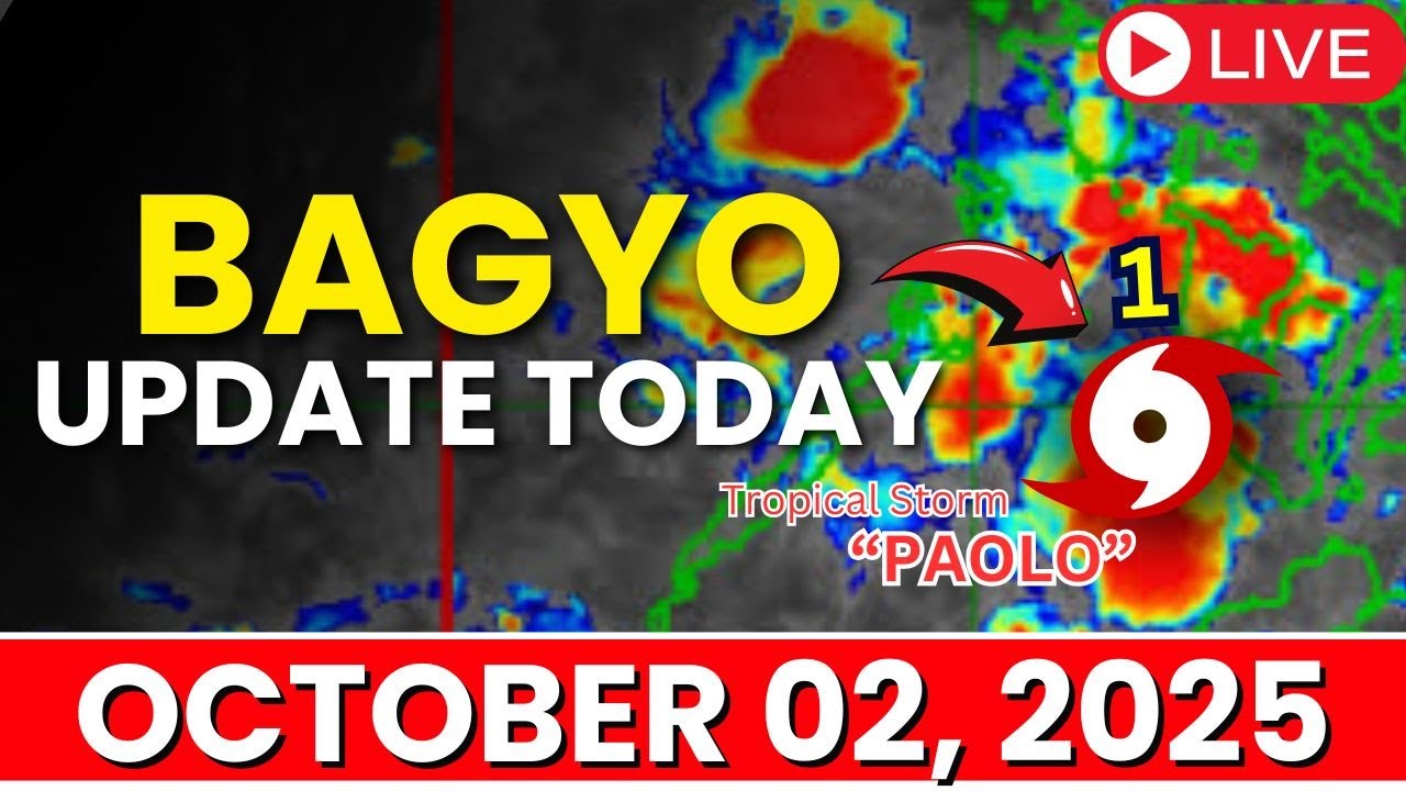 Bagyo Update Today October 02, 2025 | Low Pressure Area in the ...