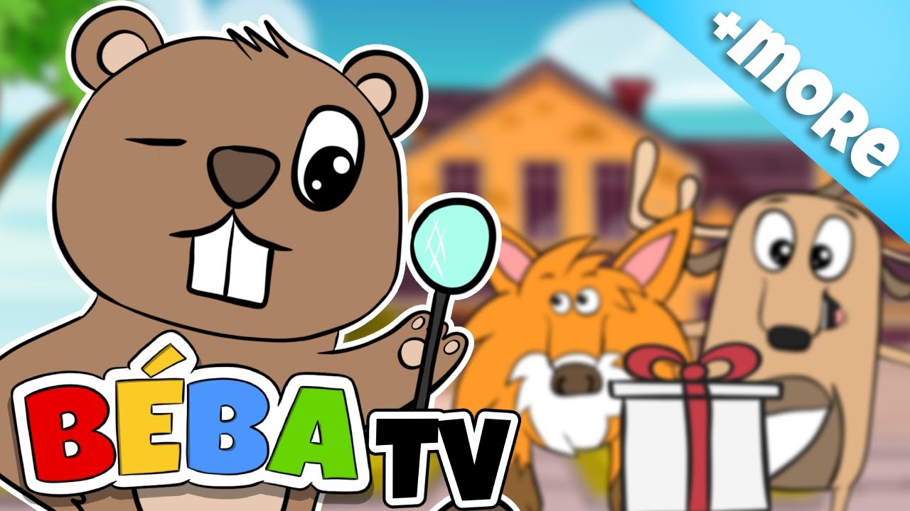 THE BEAVER ROBBERY | HOME ANIMALS and more children's songs in English ...