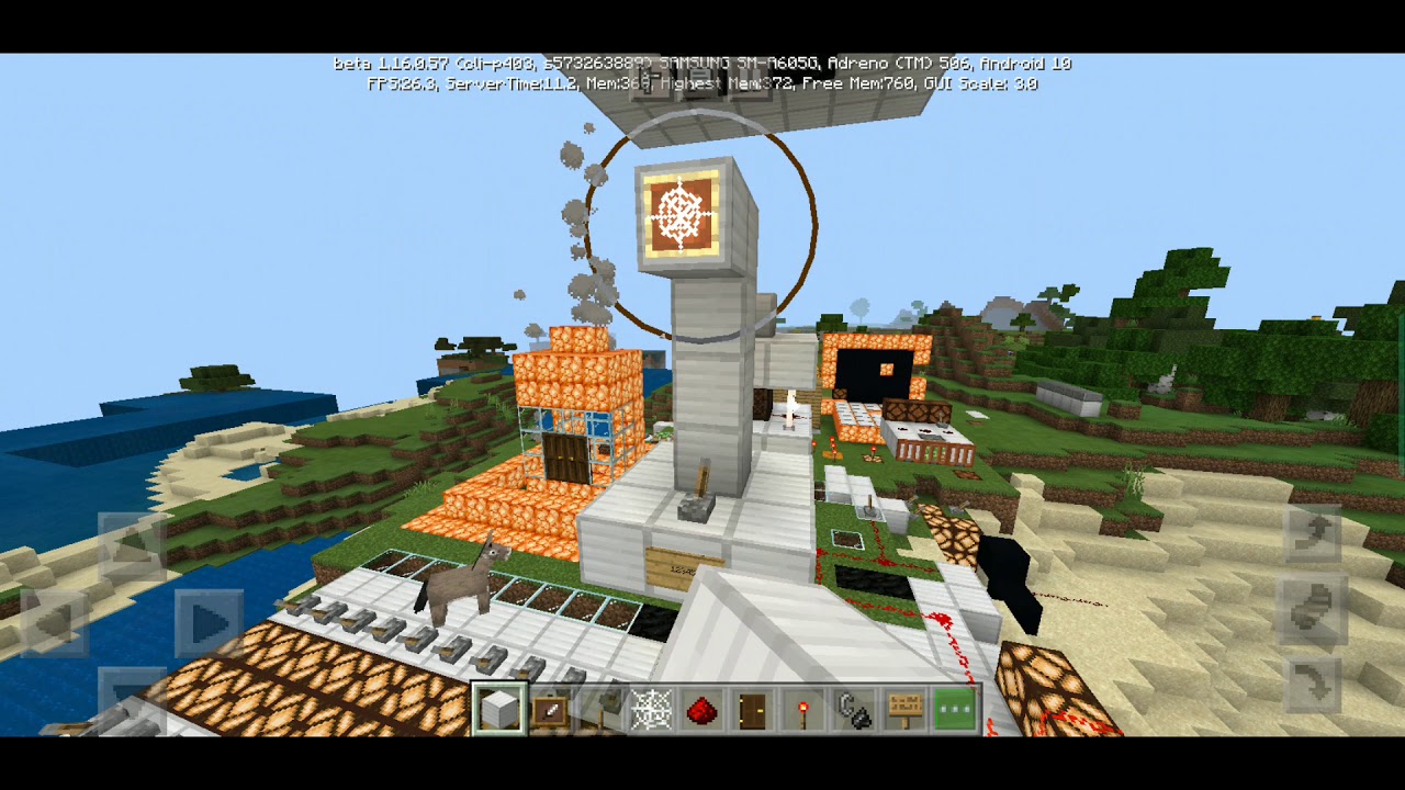 How to make a electric fan in minecraft - YouTube