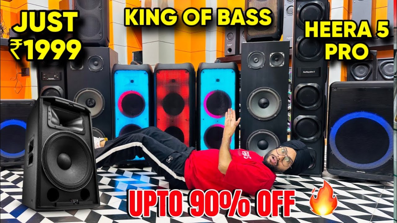 Cheapest Home Theatre In Delhi 🔥| सबसे सस्ता Dj Speaker | Woofer ...