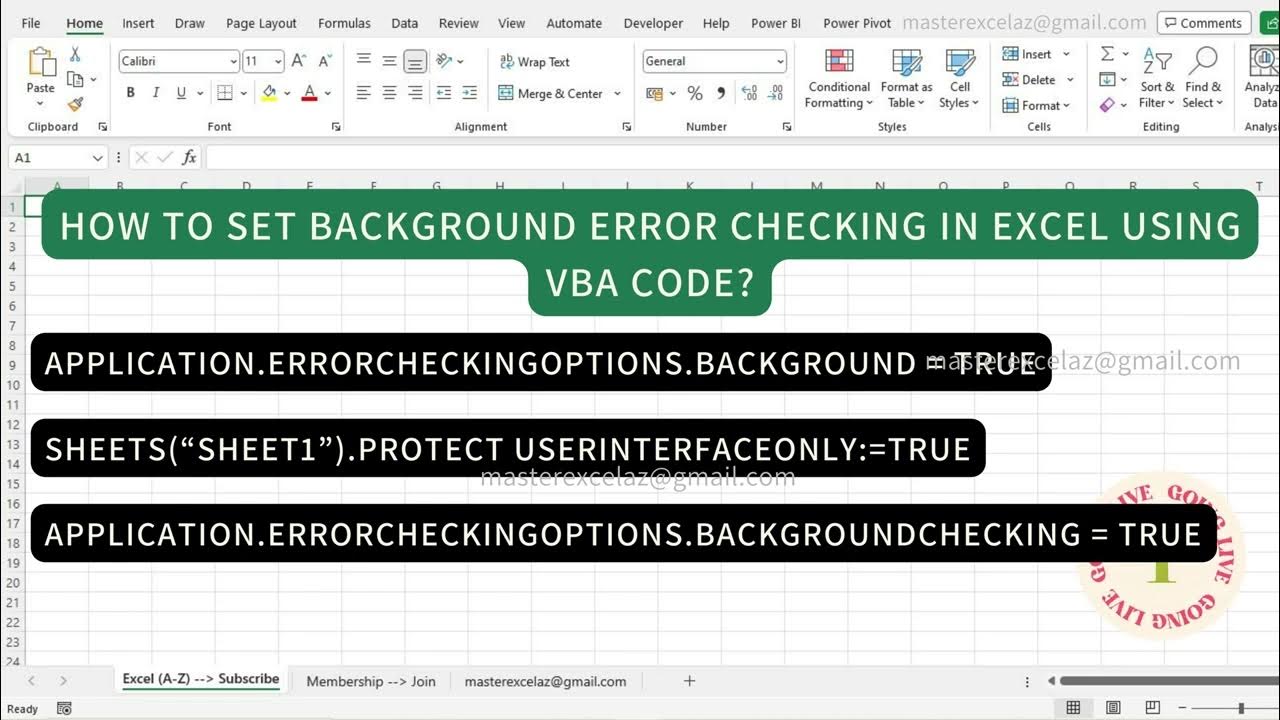 54 Master Excel VBA Code with an Exciting Quiz | Let's Play and Learn ...
