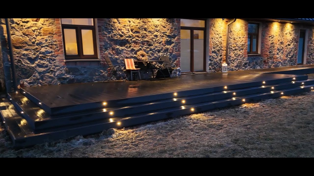 Terrassi ehitus ja basseini paigaldamine Pilvilas | Terrassivennad.ee ...