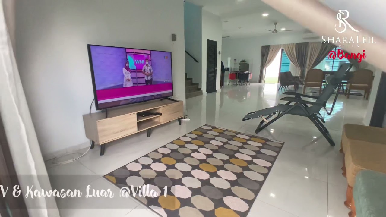 Jom menginap di Sharaleil Villa @Bangi. Guest House/ Homestay Pool ...
