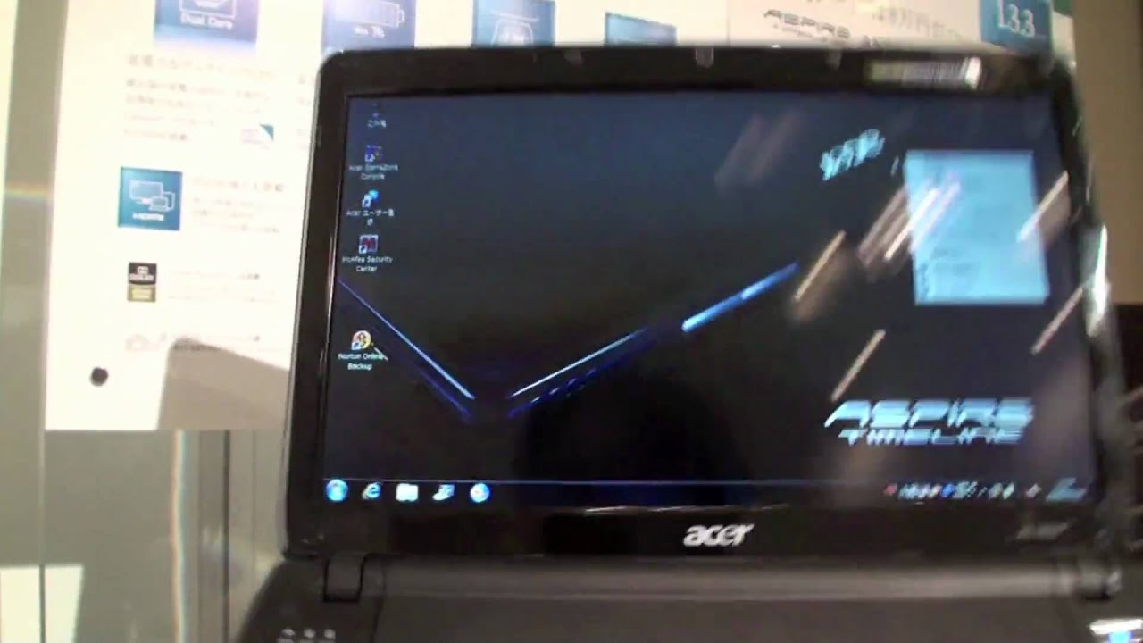 Acer Aspire Timeline AS1410 - YouTube