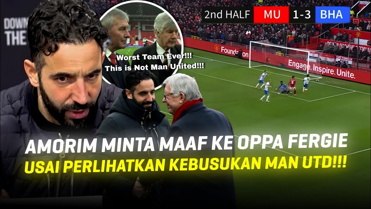 Para LEGEND MU MALU Melihatnya!!! Ruben Amorim Langsung Minta Maaf Ke ...