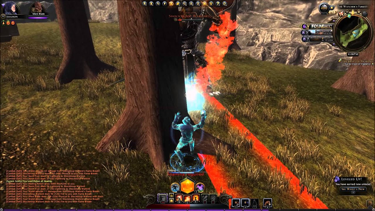 Neverwinter Use Spellstorm Mage Paragon Class to Defeat Shocktroop ...