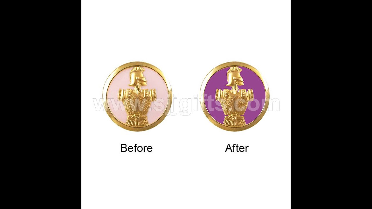 UV sensitive enamel pin maker, color changing lapel pins - YouTube