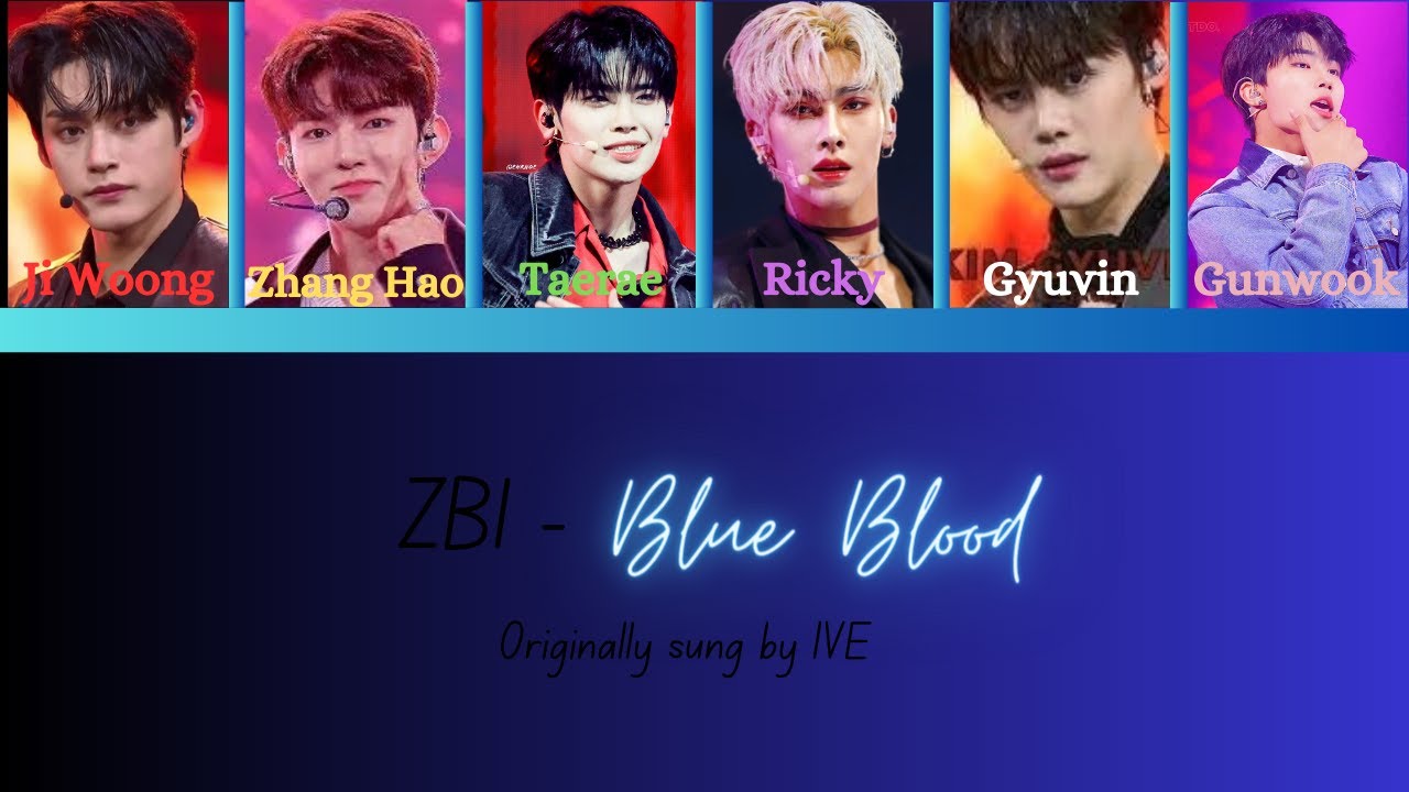 How would ZB1 (ZeroBaseOne) sing "Blue Blood" by IVE - YouTube