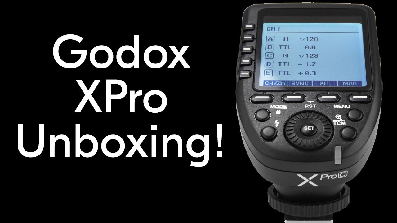Godox XPro unboxing - check out everything that comes in the box! - YouTube