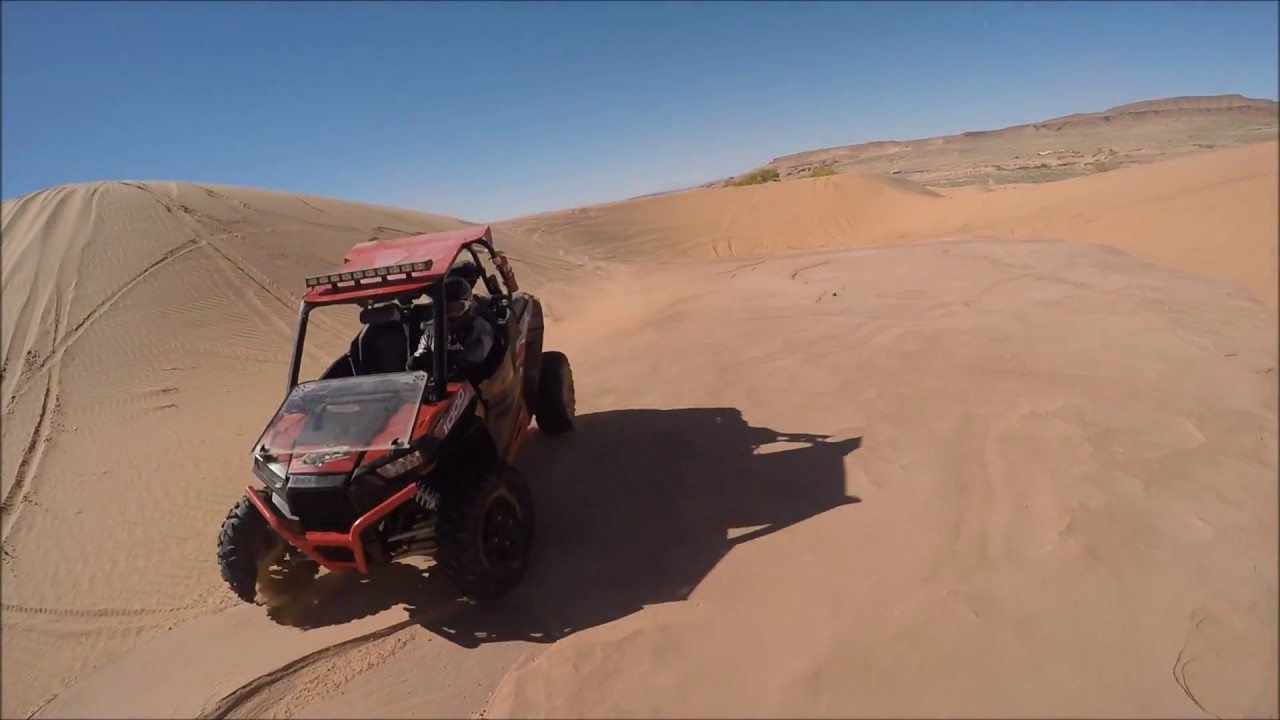 RAZOR Rollover at whitewash sand dunes, UT - YouTube