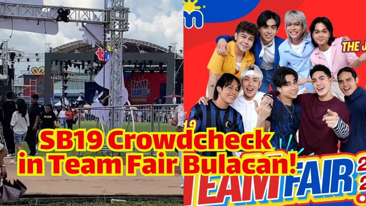 SB19 TEAM FAIR 2024! CROWDCHECK & VENUE in BULACAN, ngayong October 12 ...
