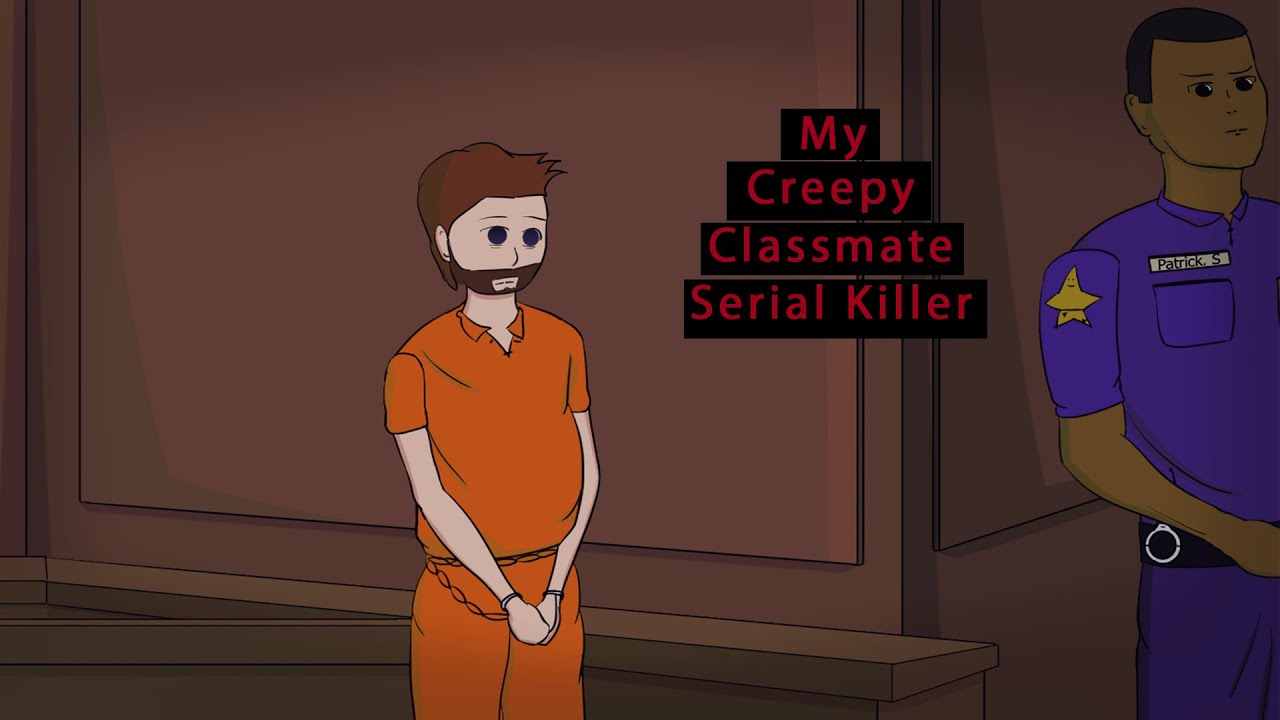 My Creepy Classmate is a Serial Killer - Horror Animation - YouTube