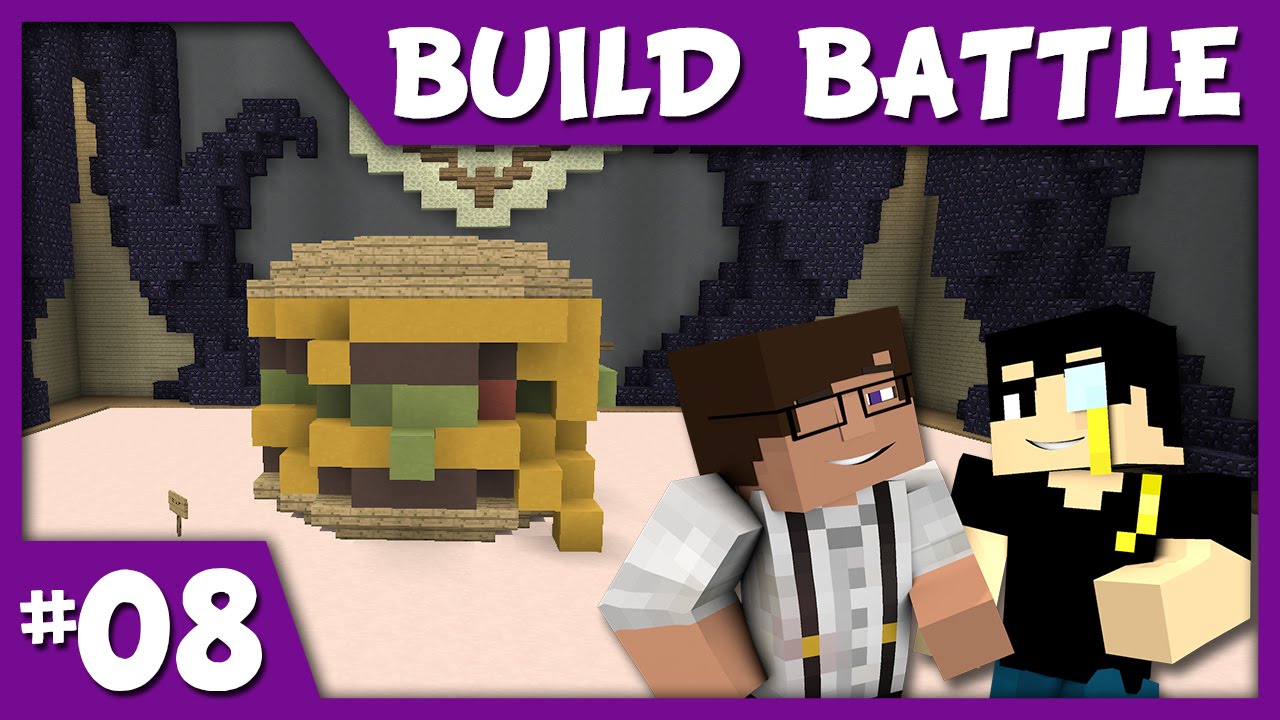 Minecraft Hypixel || Build Battle || Cheesy Burgers w/ TheWaffleGalaxy ...