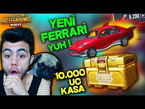MARAZ İLE YENİ FERRARİ ÇIKARTTIK ! KÖPEK BALIĞI KUTU AÇILIMI - PUBG Mobile