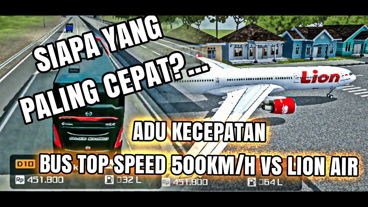 Bus top speed 500km/h vs Lion air siapakah yang paling cepat ...