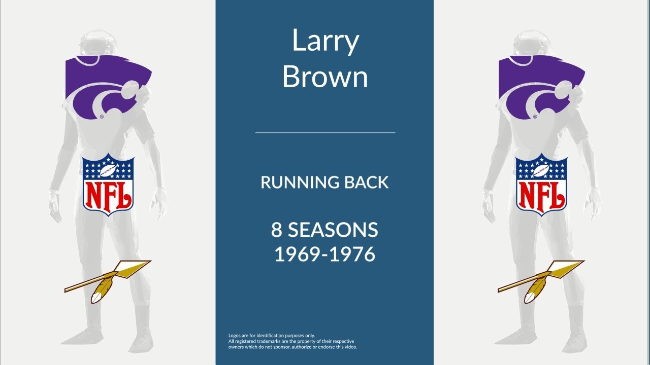 Larry Brown: Football Running Back - YouTube