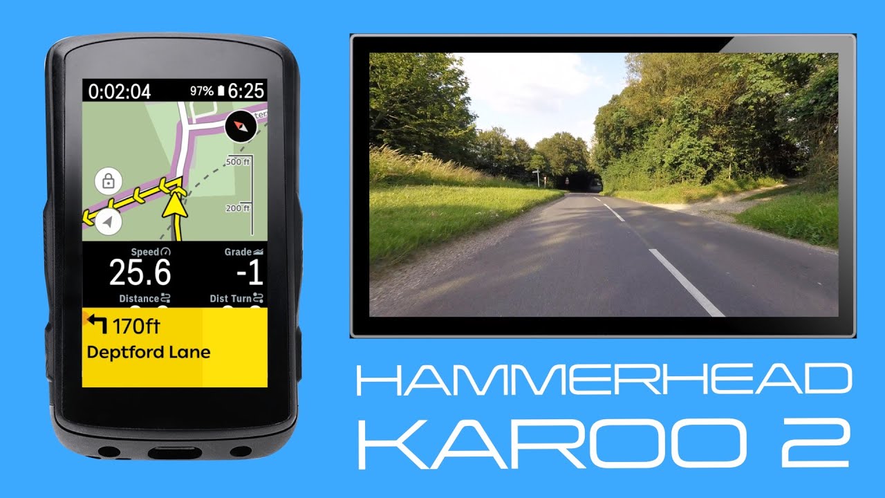 Hammerhead Karoo 2 - Navigation & Showcase - YouTube