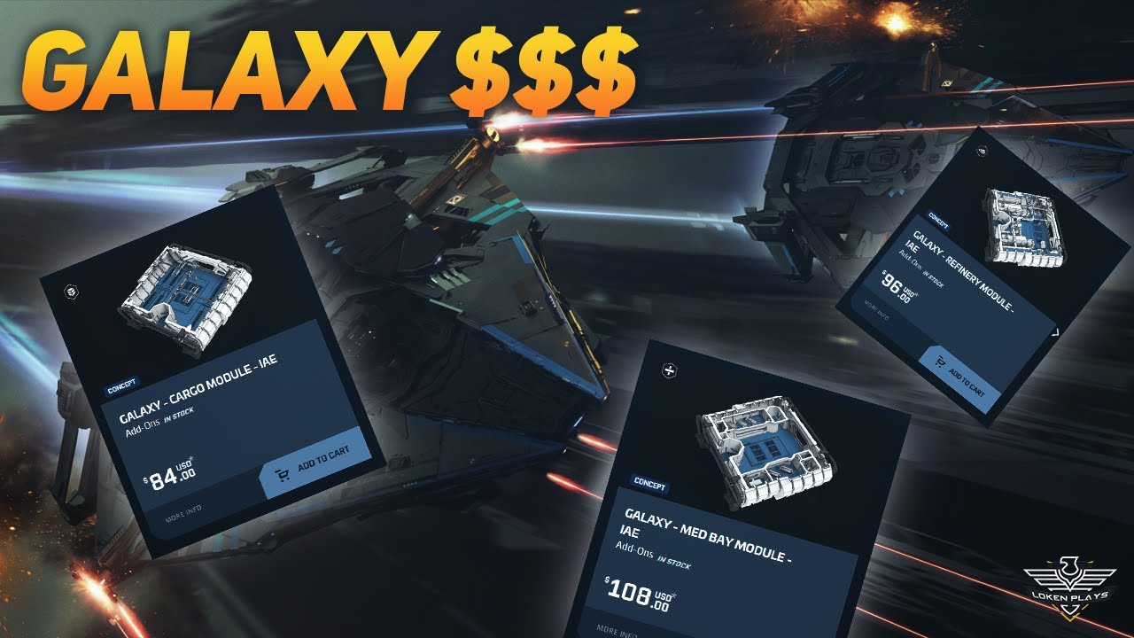 RSI Galaxy Price REVEALED! | Star Citizen - YouTube