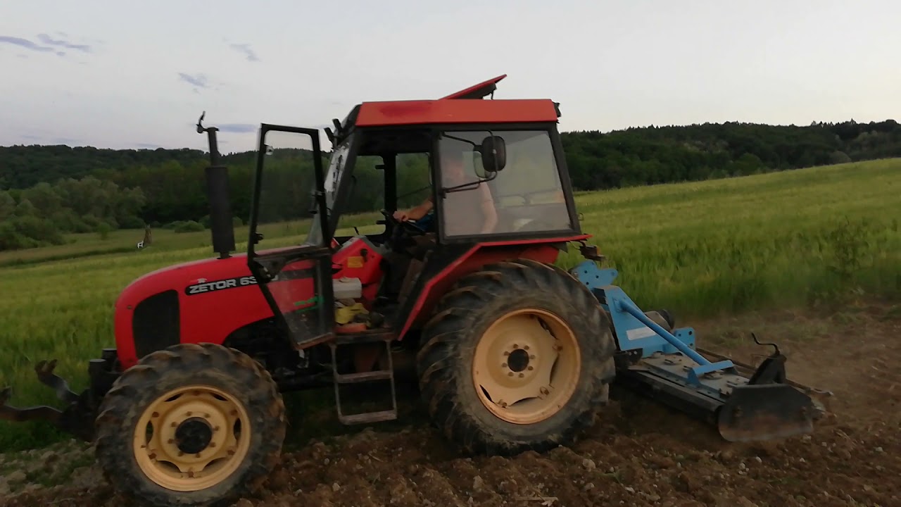 Zetor 6340 + Sigma 3000 - YouTube
