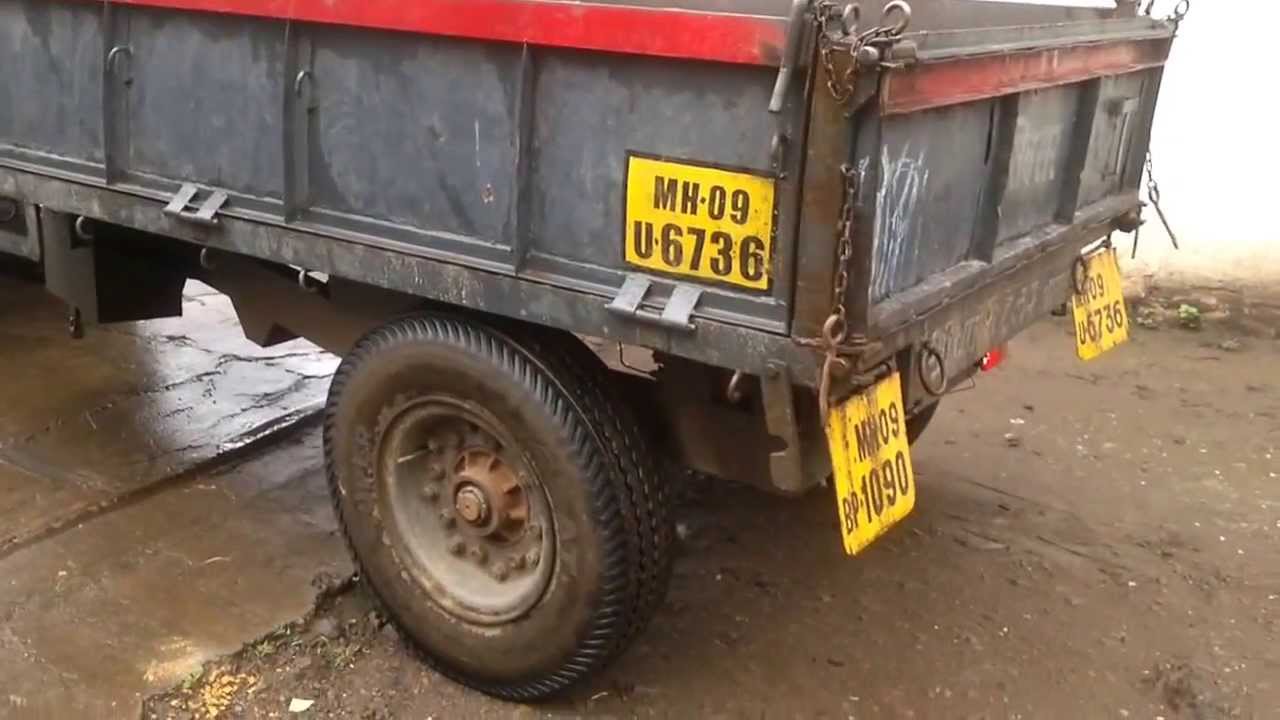 Agriculture Tractor-Trailer Braking System while Reverse - YouTube