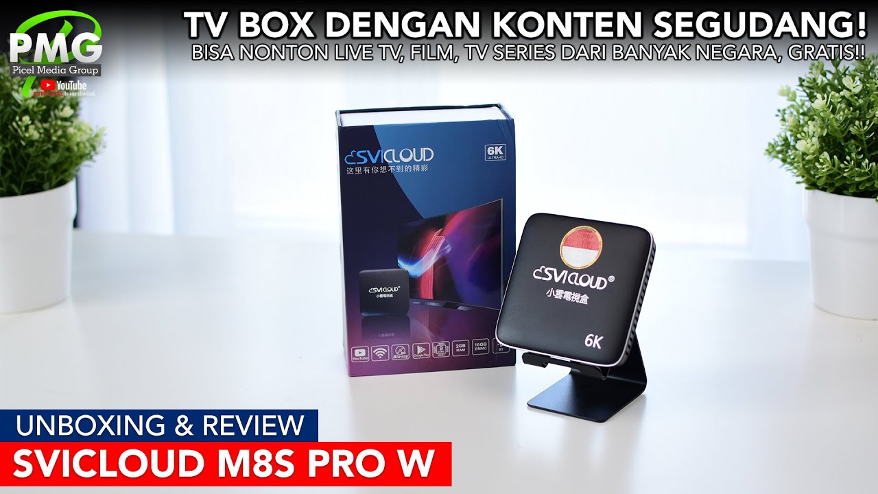 TV Box dengan konten SEGUDANG! SVICloud M8S Pro W Review Indonesia ...