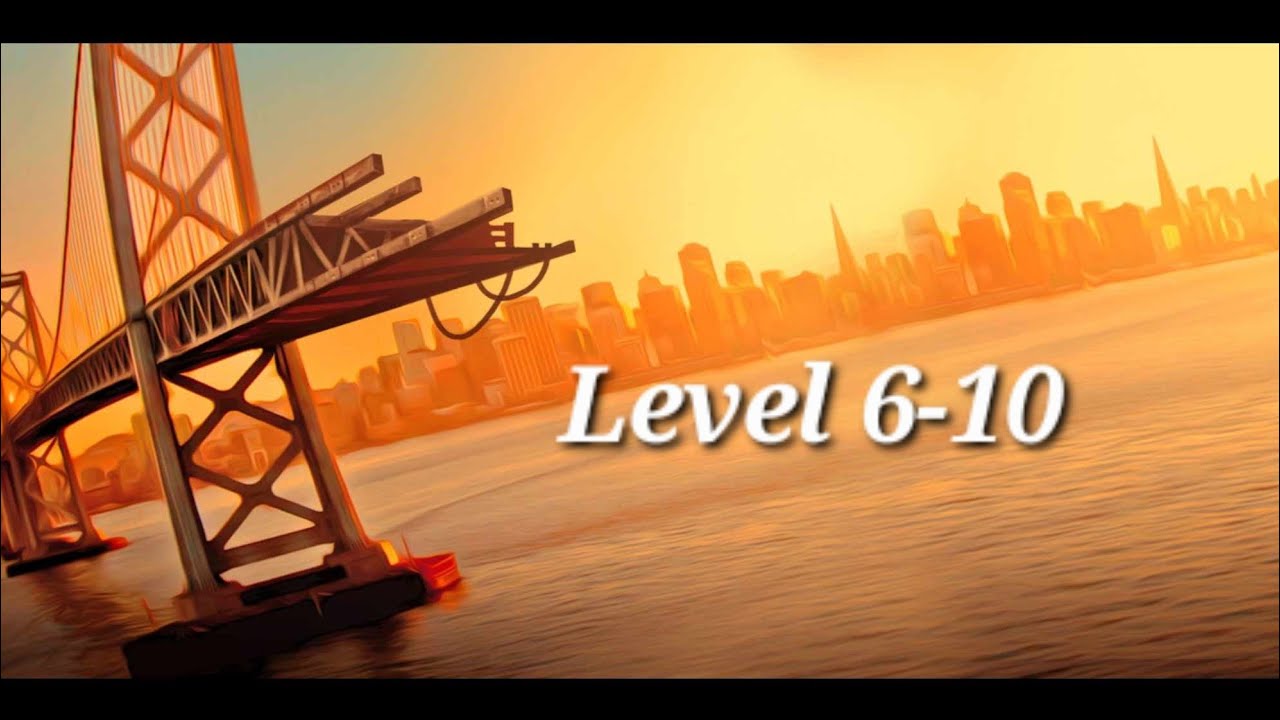 Bridge Construction Simulator | Hard level | Level(6-10) | Game Sphere ...