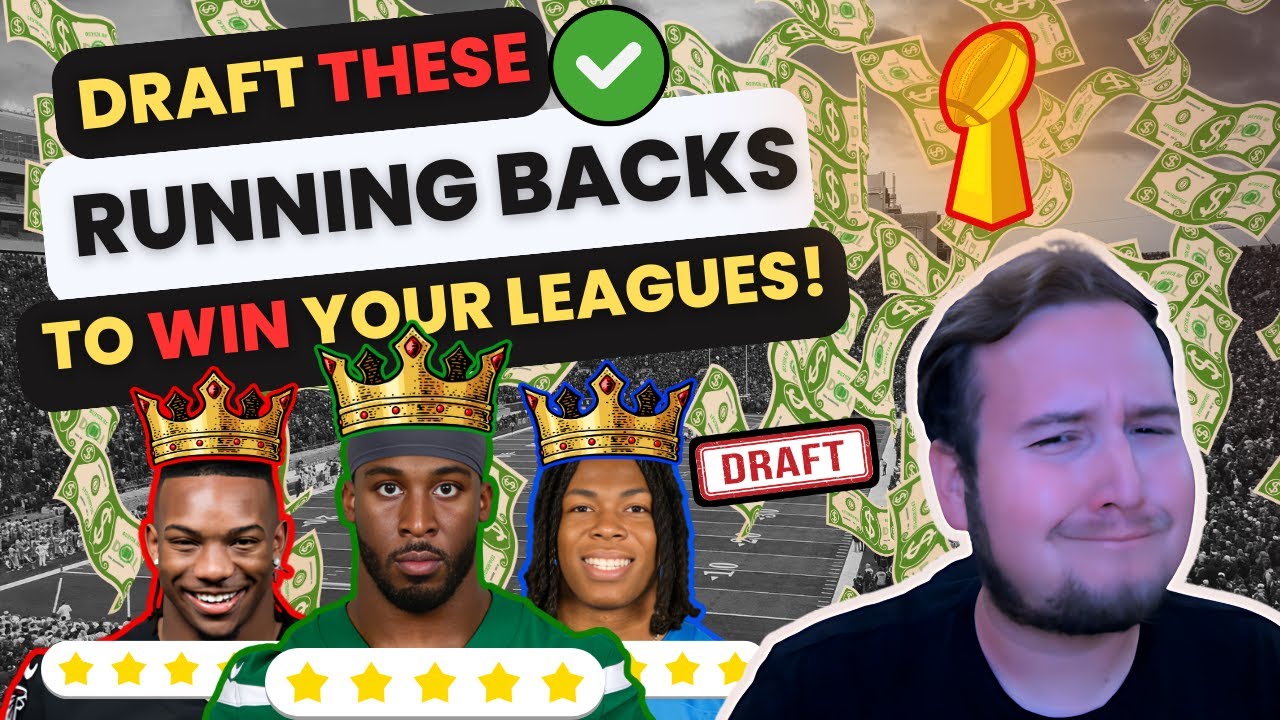 Draft These Running Backs to Win Your Fantasy Football Leagues in 2024! - YouTube