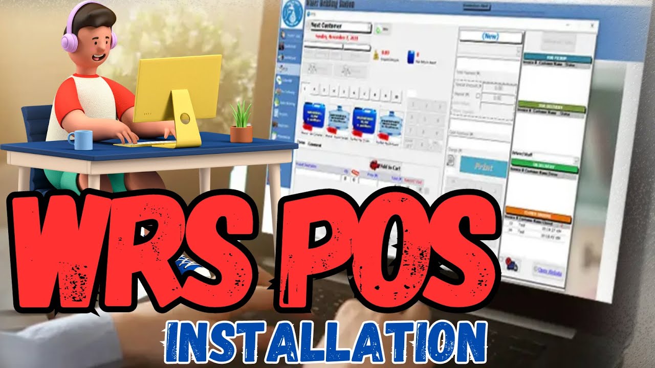 How to Install the Water Refilling Station POS System | Free Video ...