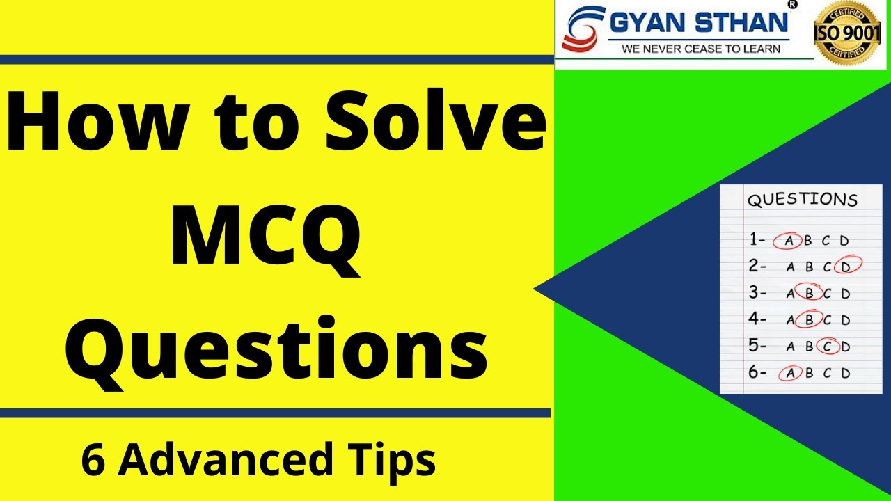 | How to Solve MCQ Questions | 6 Advanced Tips | - YouTube