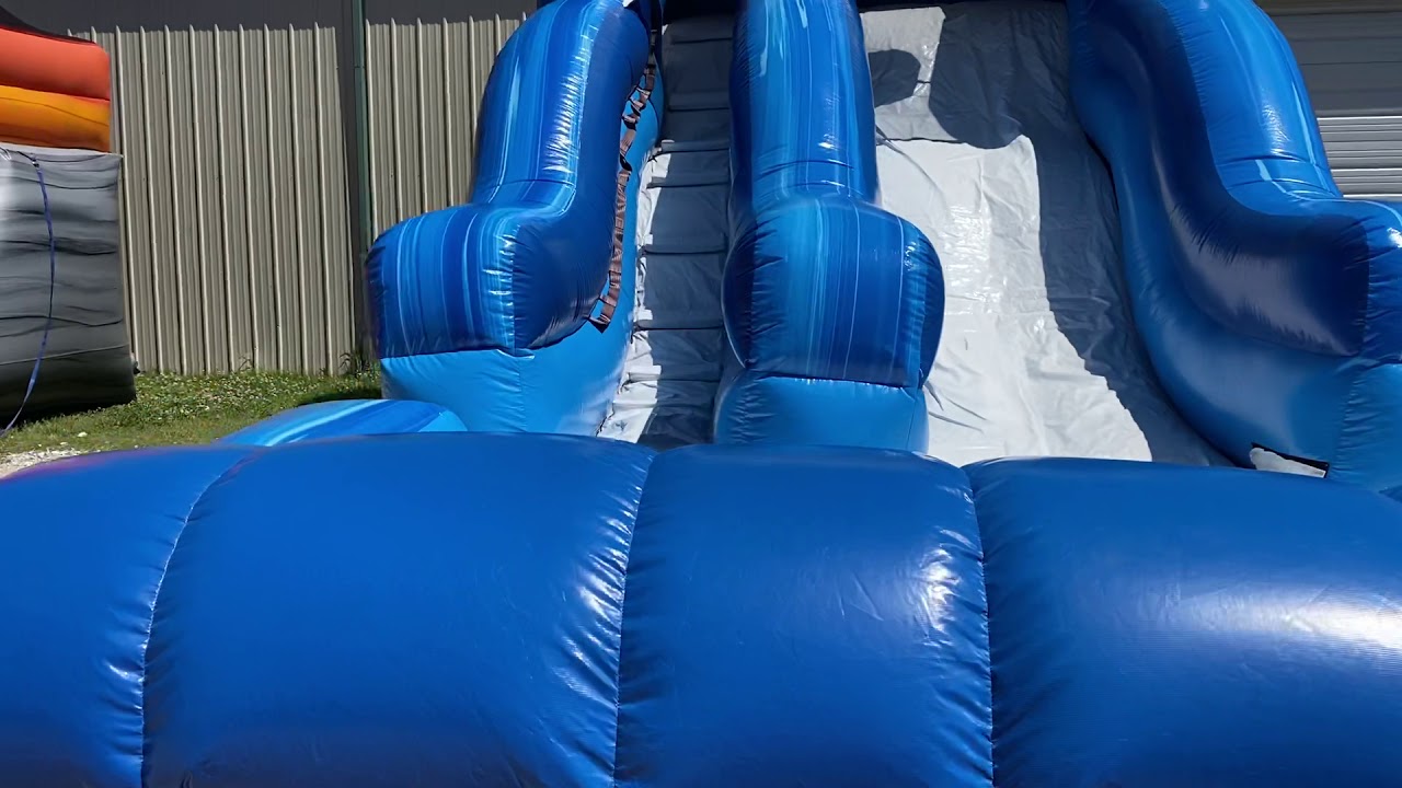 Flipper Dipper Water Slide - YouTube