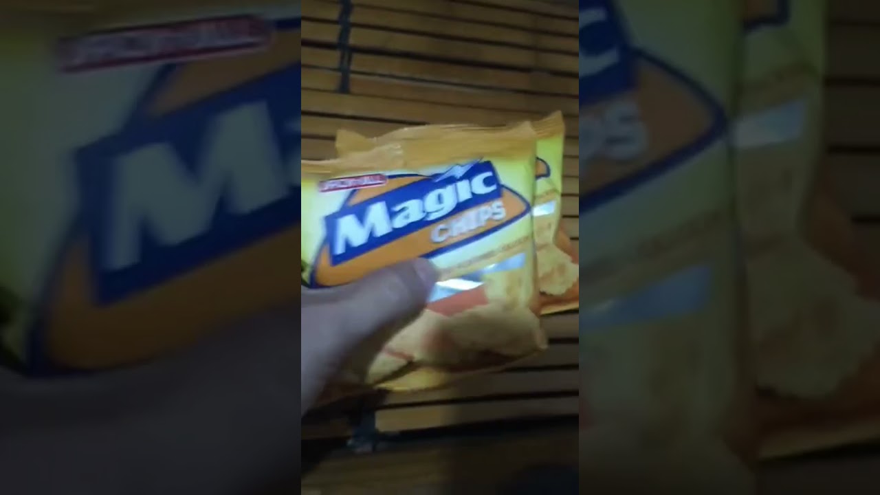 Magic Chips Chesse Flavor Cracker #short #viral #trending - YouTube