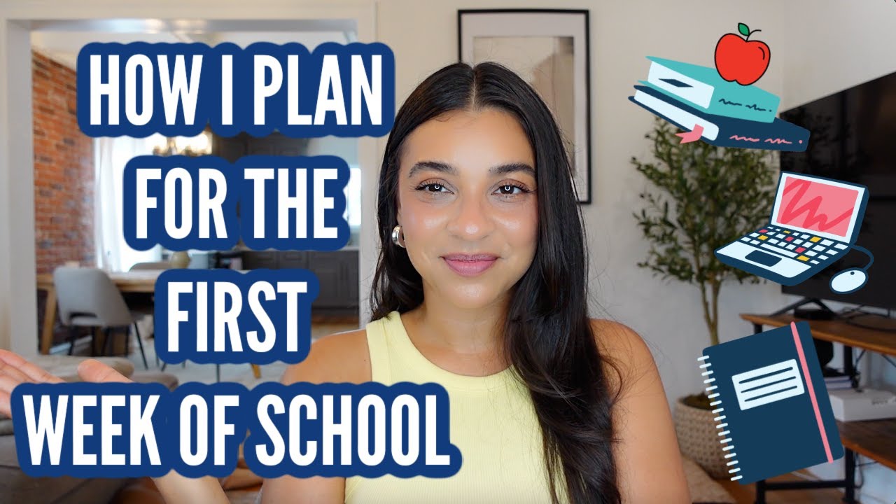 Planning for the First Week of School |Back to School Tips - YouTube
