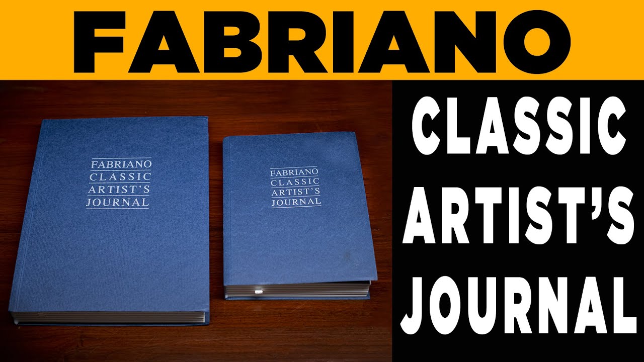 Fabriano | Classic Artist's Journal | Diary | Lightfast Studio - YouTube