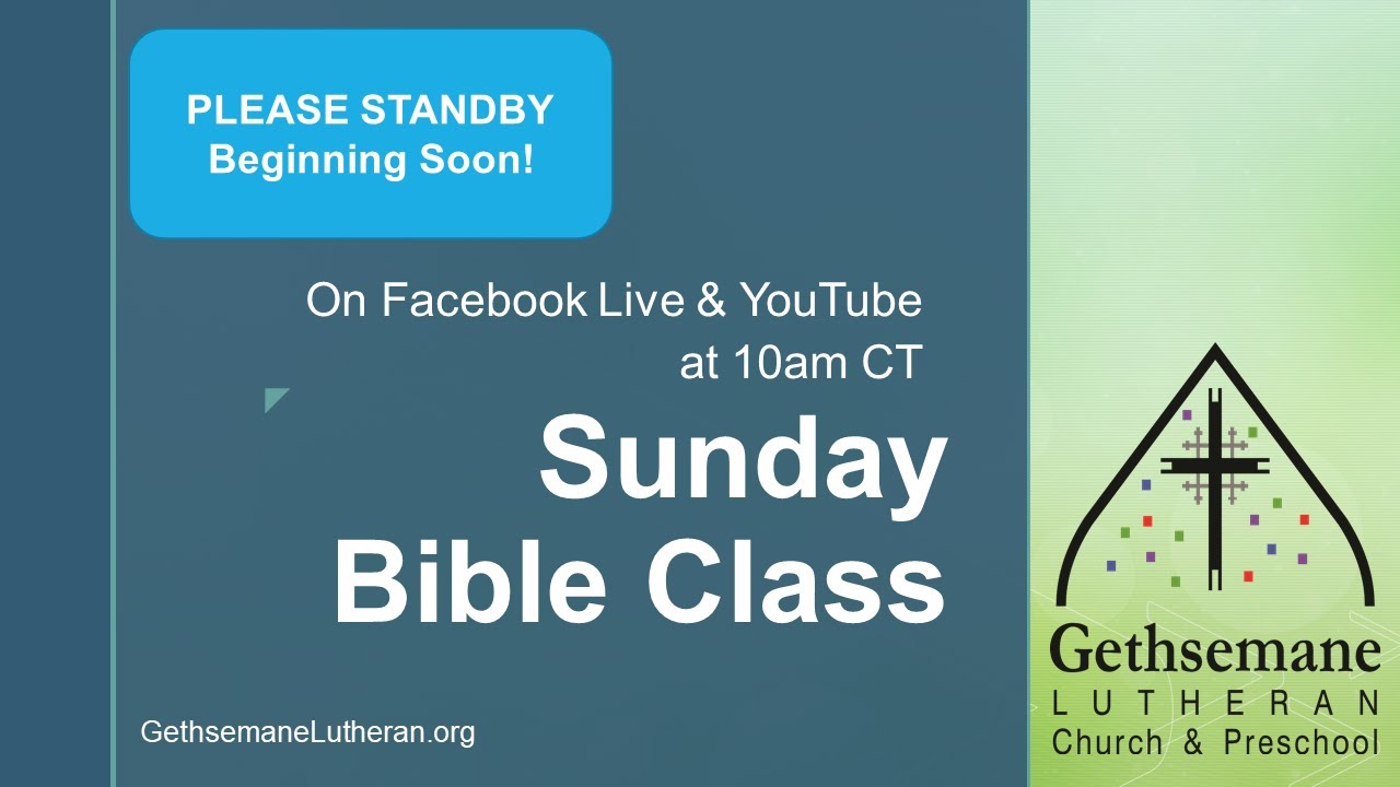 05/21/2023 Sunday Bible Class - YouTube
