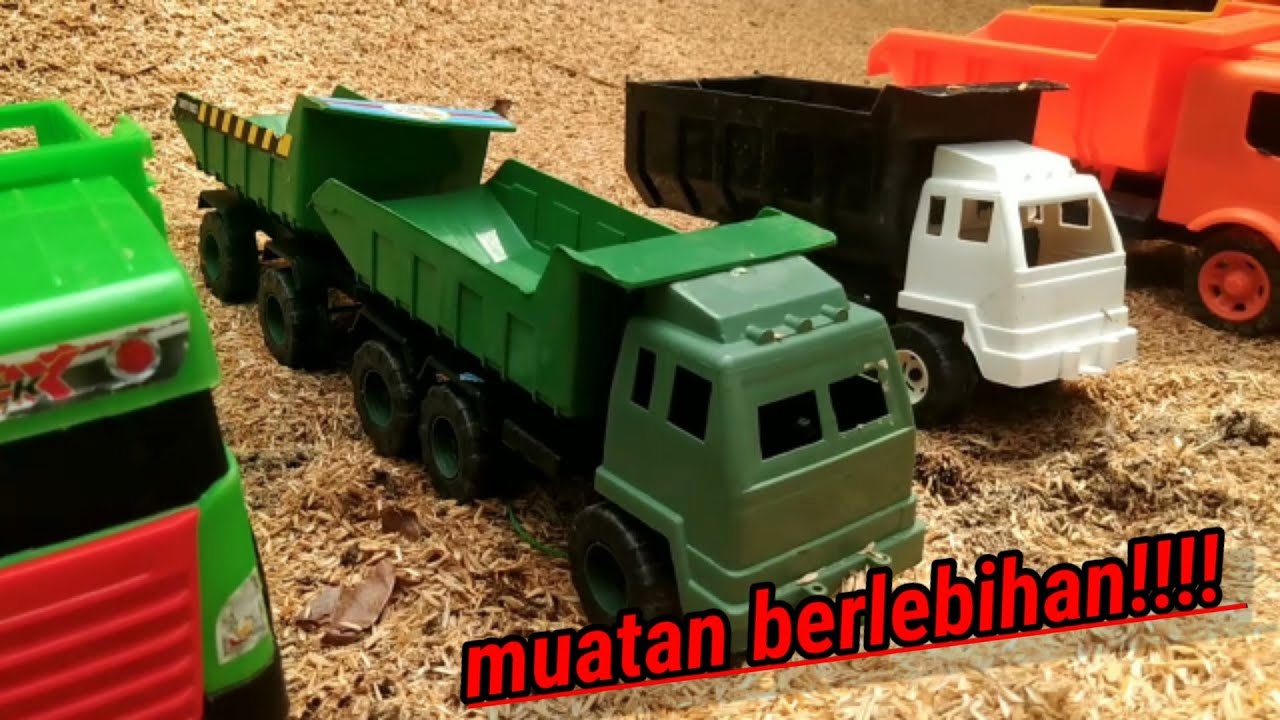 mobil dam truk, Truk Hino Memua merang, dump truck, truk hino - YouTube