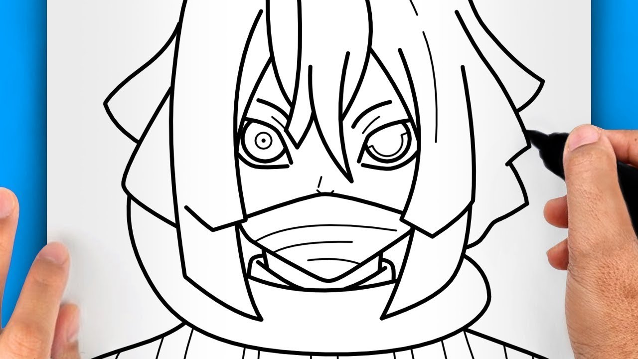 HOW TO DRAW OBANAI (EASY OBANAI DRAWING) - YouTube