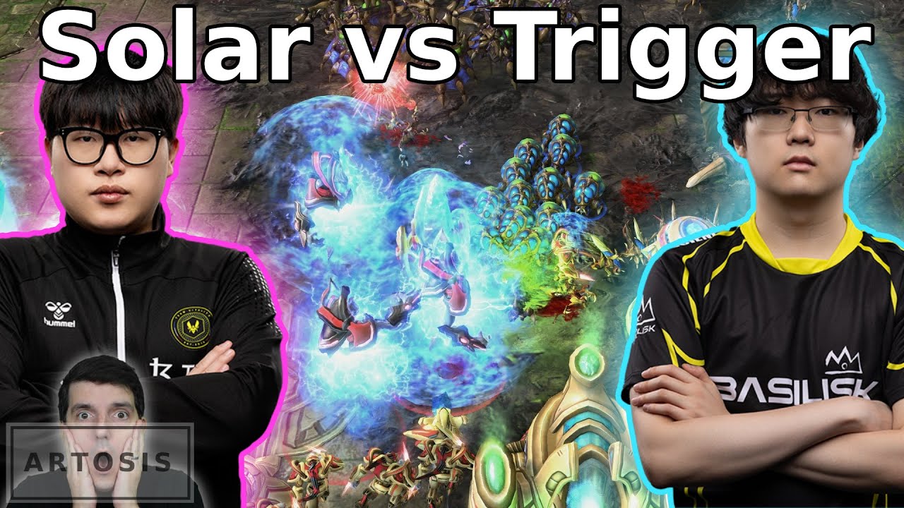 SICKEST defense! -Trigger vs Solar - Bo3 - (StarCraft 2) - YouTube