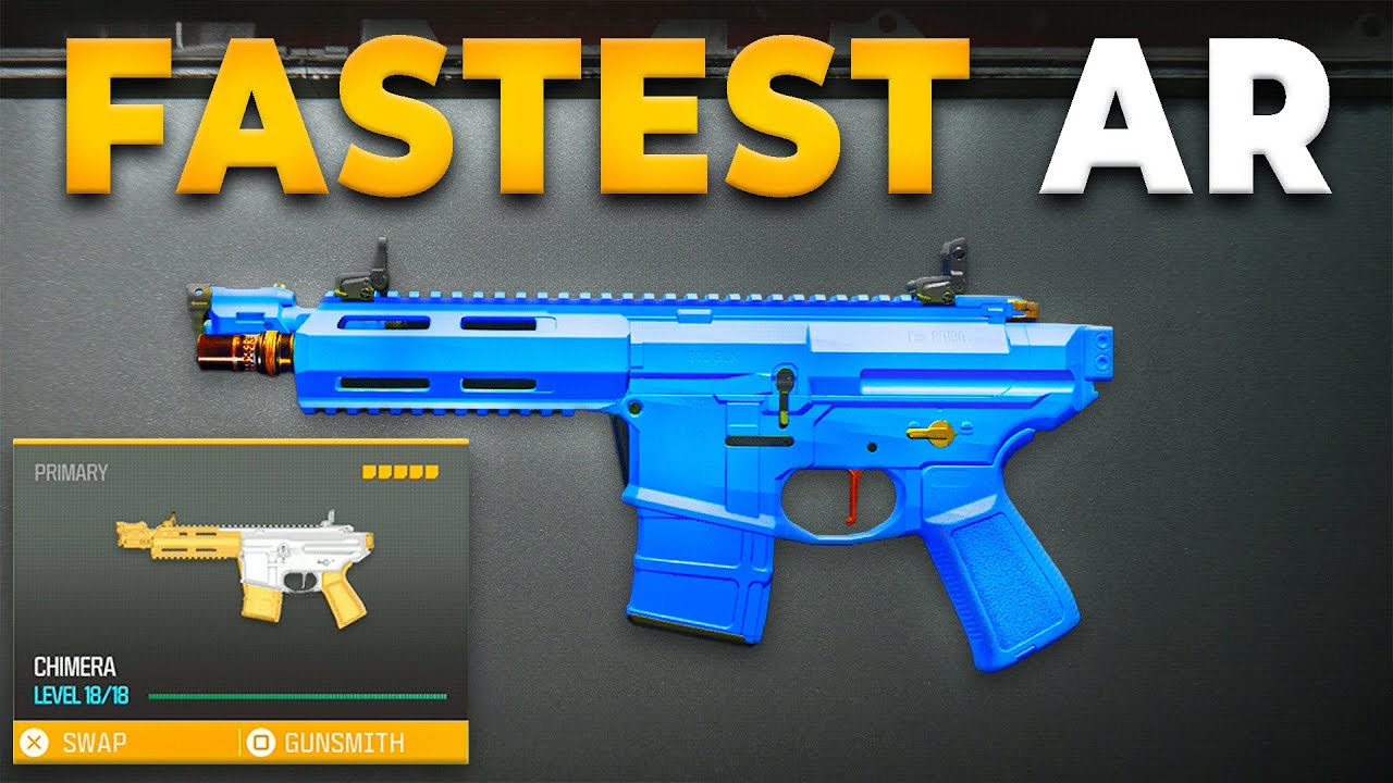 The FASTEST AR Loadout in Warzone History - YouTube