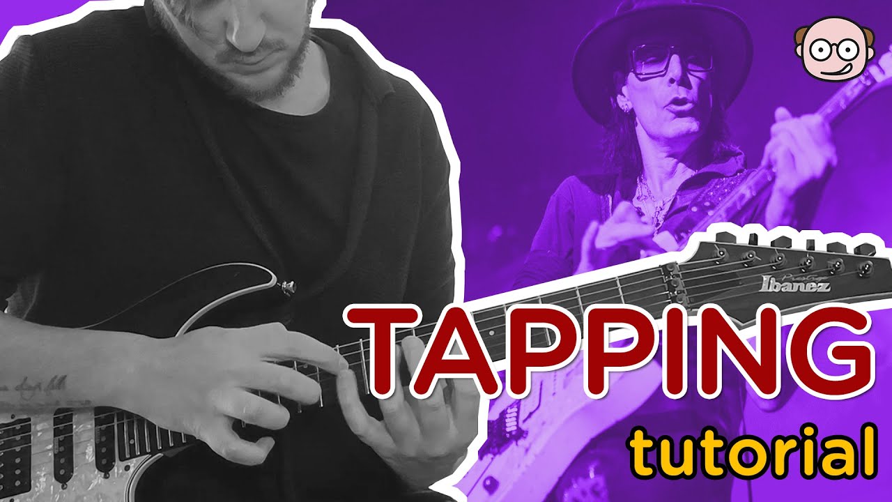 Tapping tutorial: start learn with these 4 licks | Guitar Prof Blog ...
