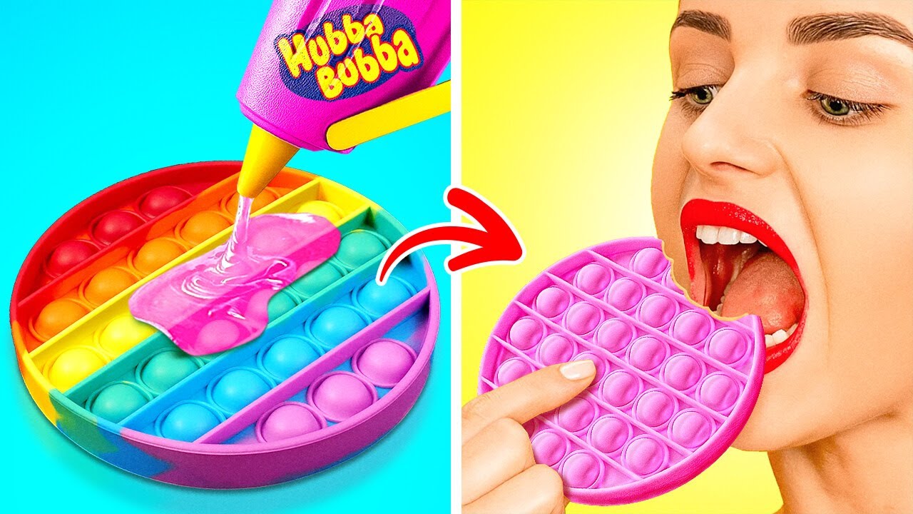 TIKTOK Food HACKS! 🤤🍔 DIY Yummy Snacks & Sneaky Food Tricks by 123 GO ...