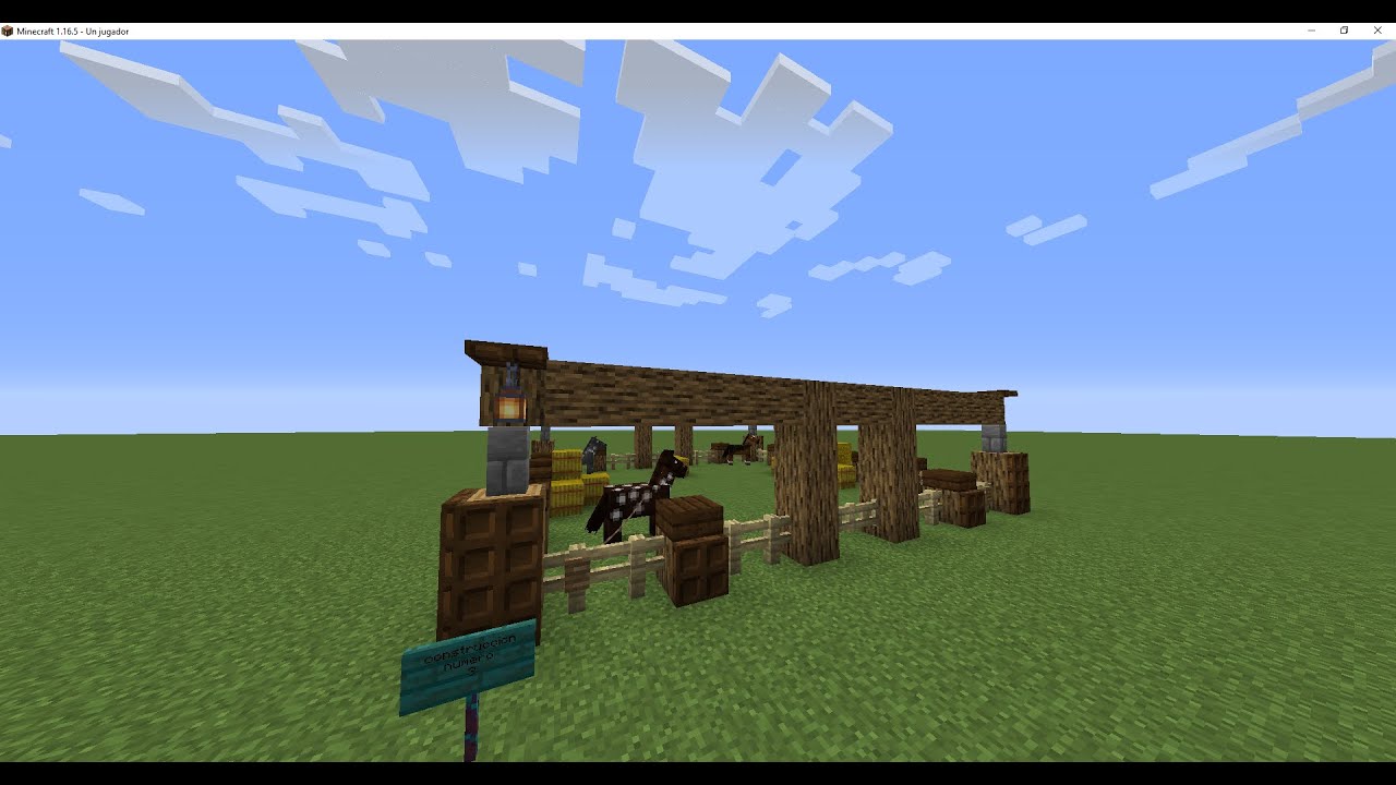⛏️ Tutorial de Minecraft :tutorial de como crear un establo para ideas ...