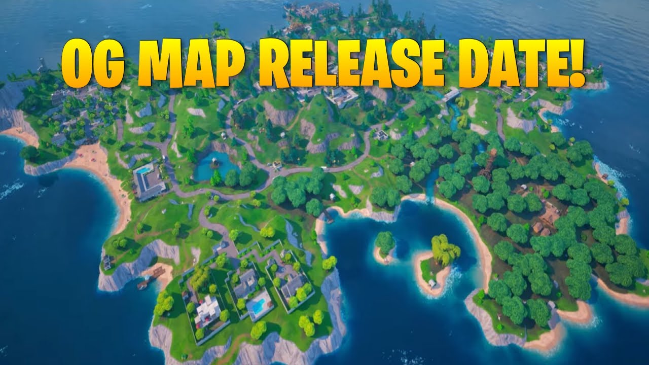 Fortnite OG Chapter 1 Map Release Date! - YouTube
